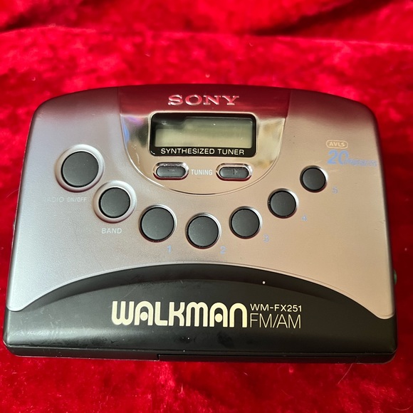 Sony | Portable Audio & Video | Vtg Sony Walkman Wmfx 25 Stereo ...